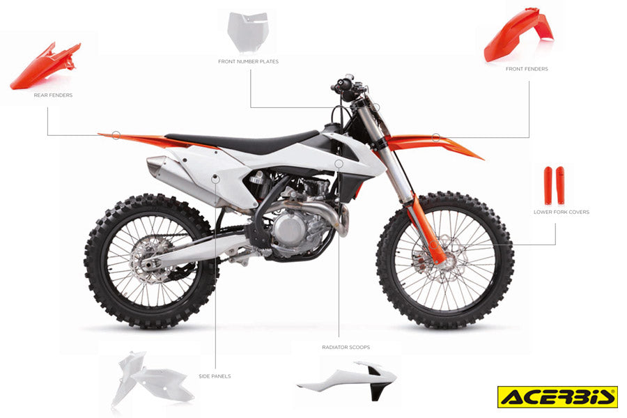 Plastics for KTM | Dirt Bike Plastic Kits – bling graphix