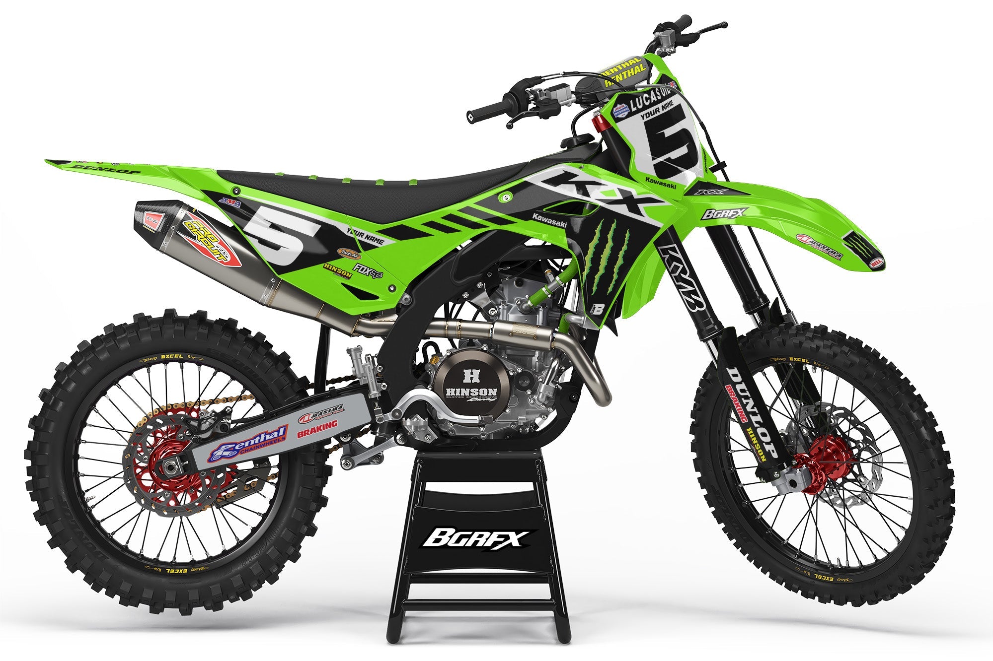 Kawasaki KX / KXF / KLX / KDX - 65cc & Over – bling graphix