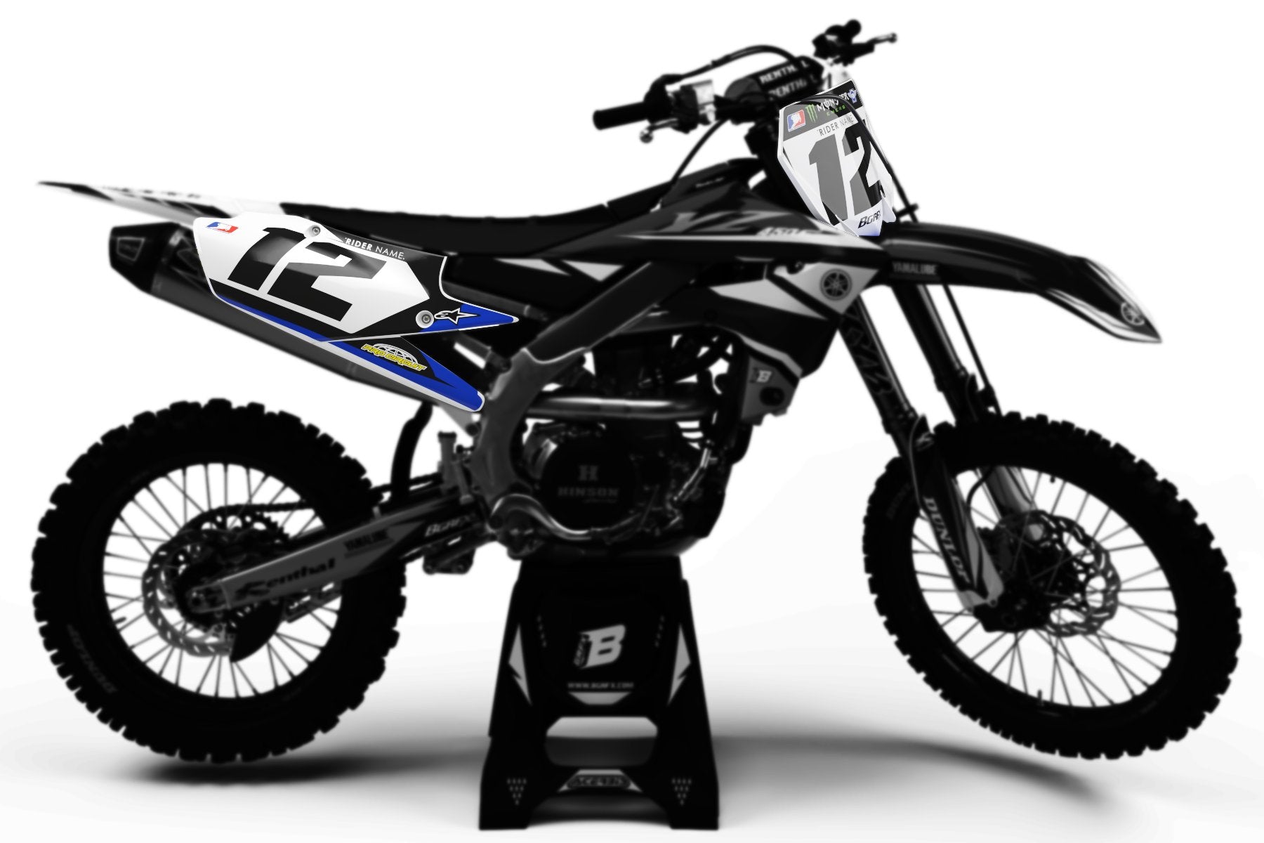 MX number plate graphics – bling graphix