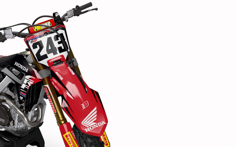 Custom Graphics for Honda Motocross – bling graphix