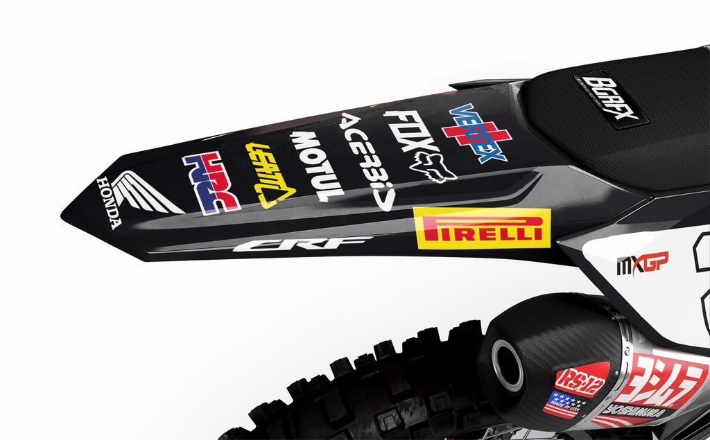 HONDA GRAPHICS KIT ''FACTORED BLACK'' DESIGN – bling graphix