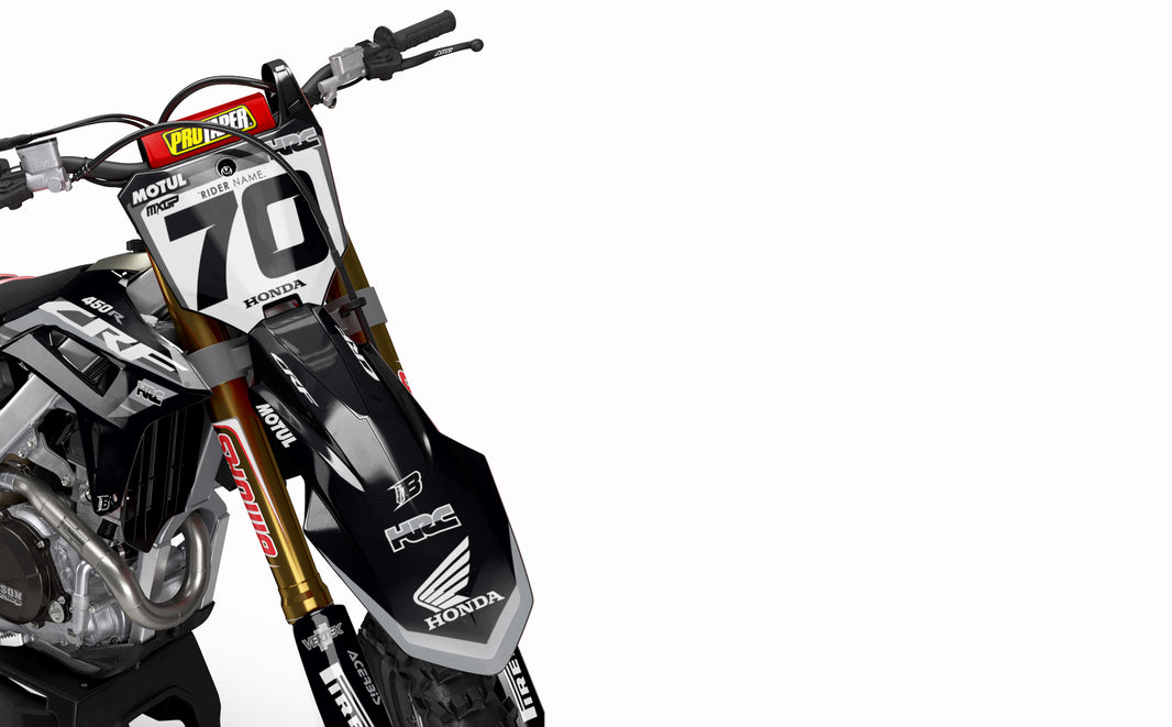 Custom Graphics for Honda Motocross – bling graphix
