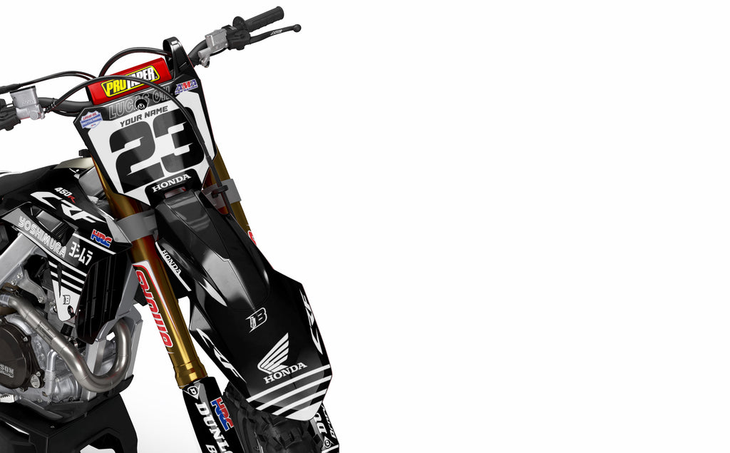 HONDA GRAPHICS KIT ''YOSHI BLACK'' DESIGN – bling graphix