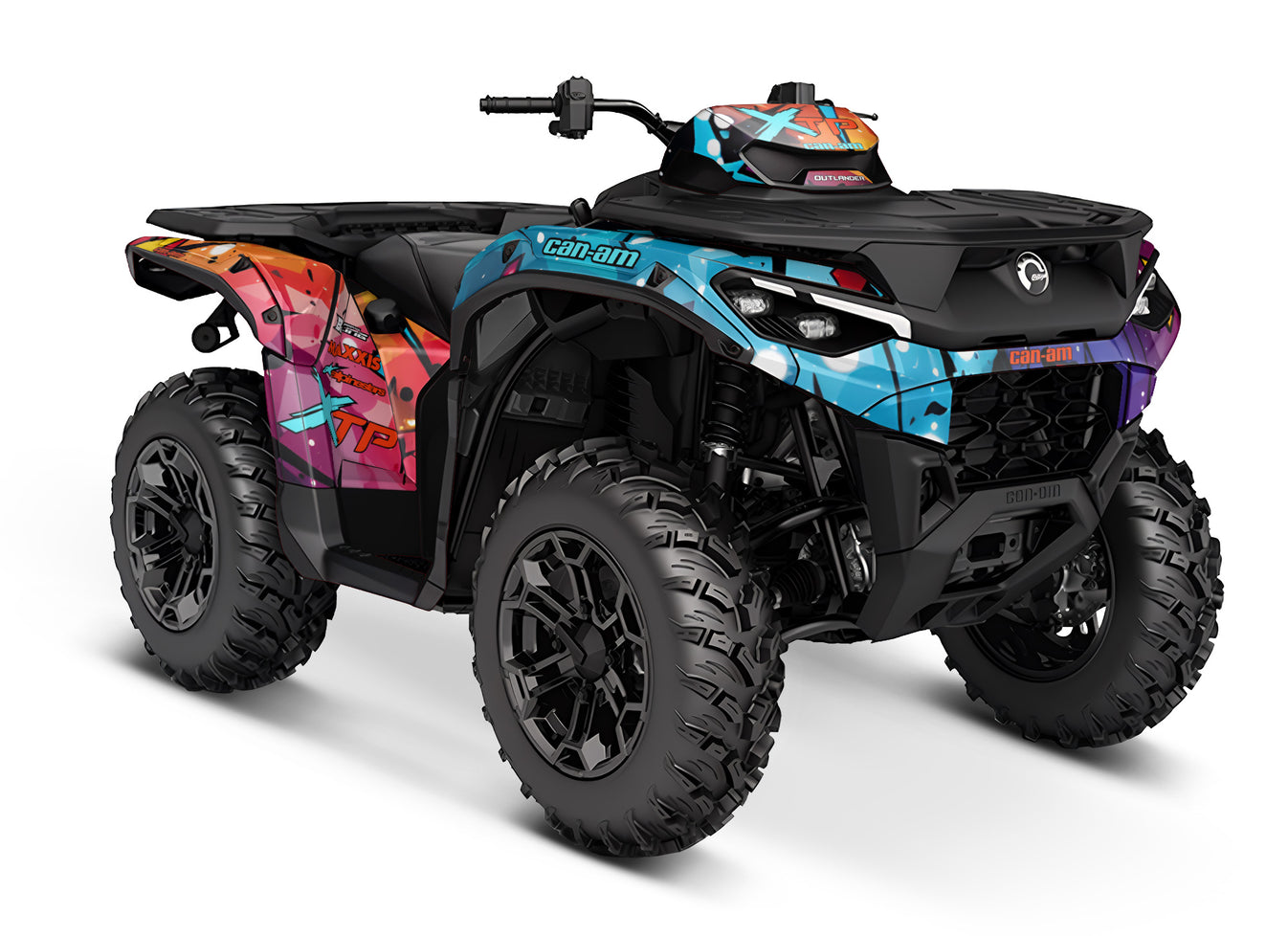 CAN-AM OUTLANDER G3 2025 FULL GRAPHICS KIT "CHAOS V1" DESIGN – bling ...