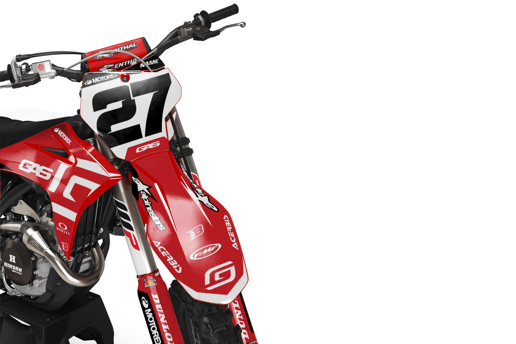 FULL GRAPHICS KIT FOR GASGAS ''FACT'' DESIGN – bling graphix