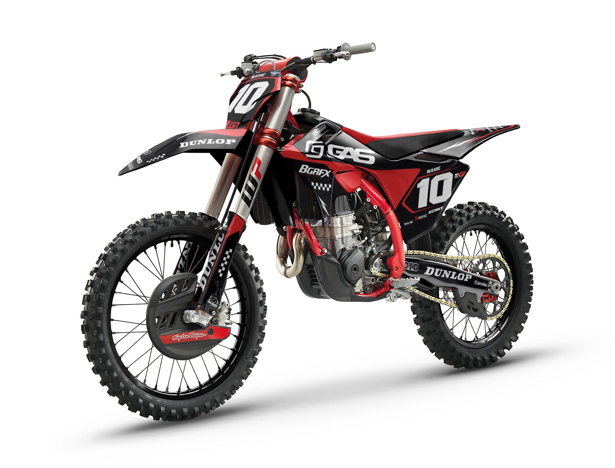 Custom Graphics for GasGas Motocross – bling graphix