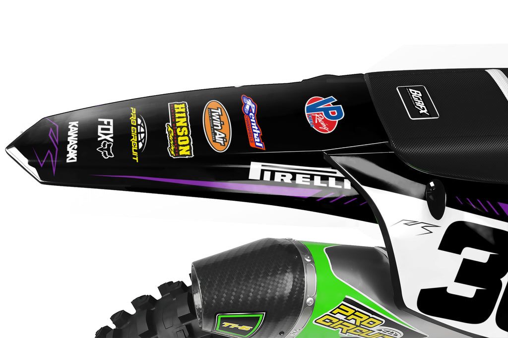 GRAPHICS KIT FOR KAWASAKI ''PRIME BLACK'' DESIGN – bling graphix