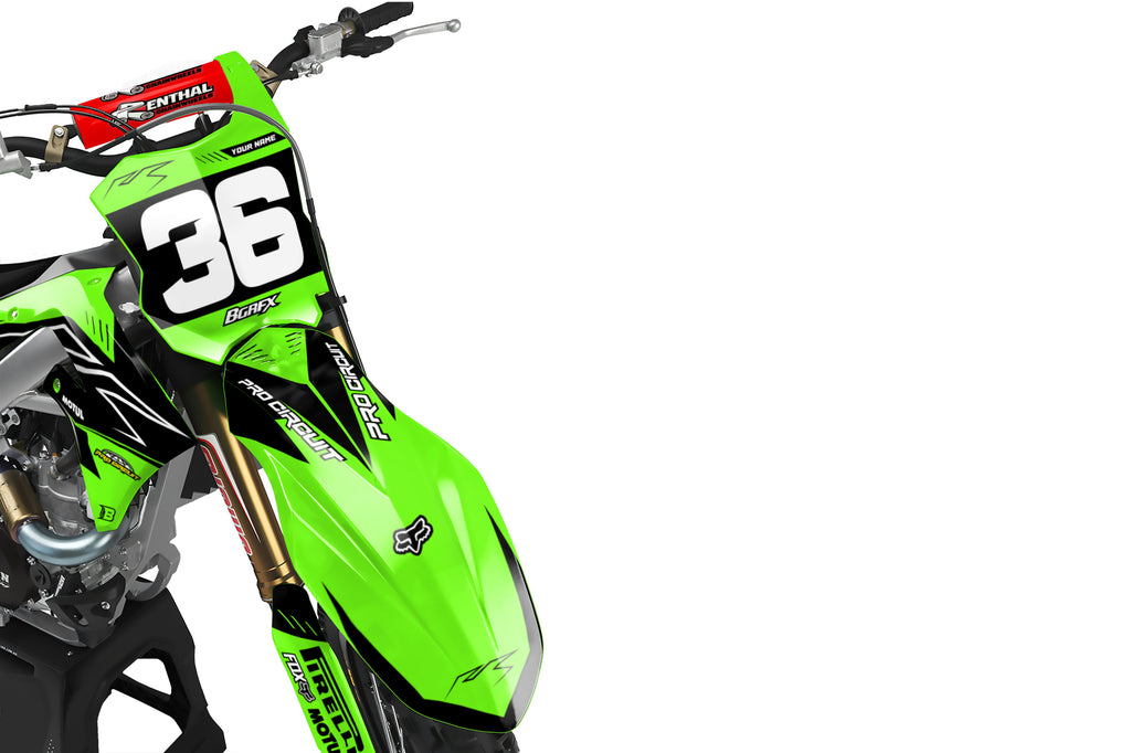 GRAPHICS KIT FOR KAWASAKI ''PRIME'' DESIGN – bling graphix