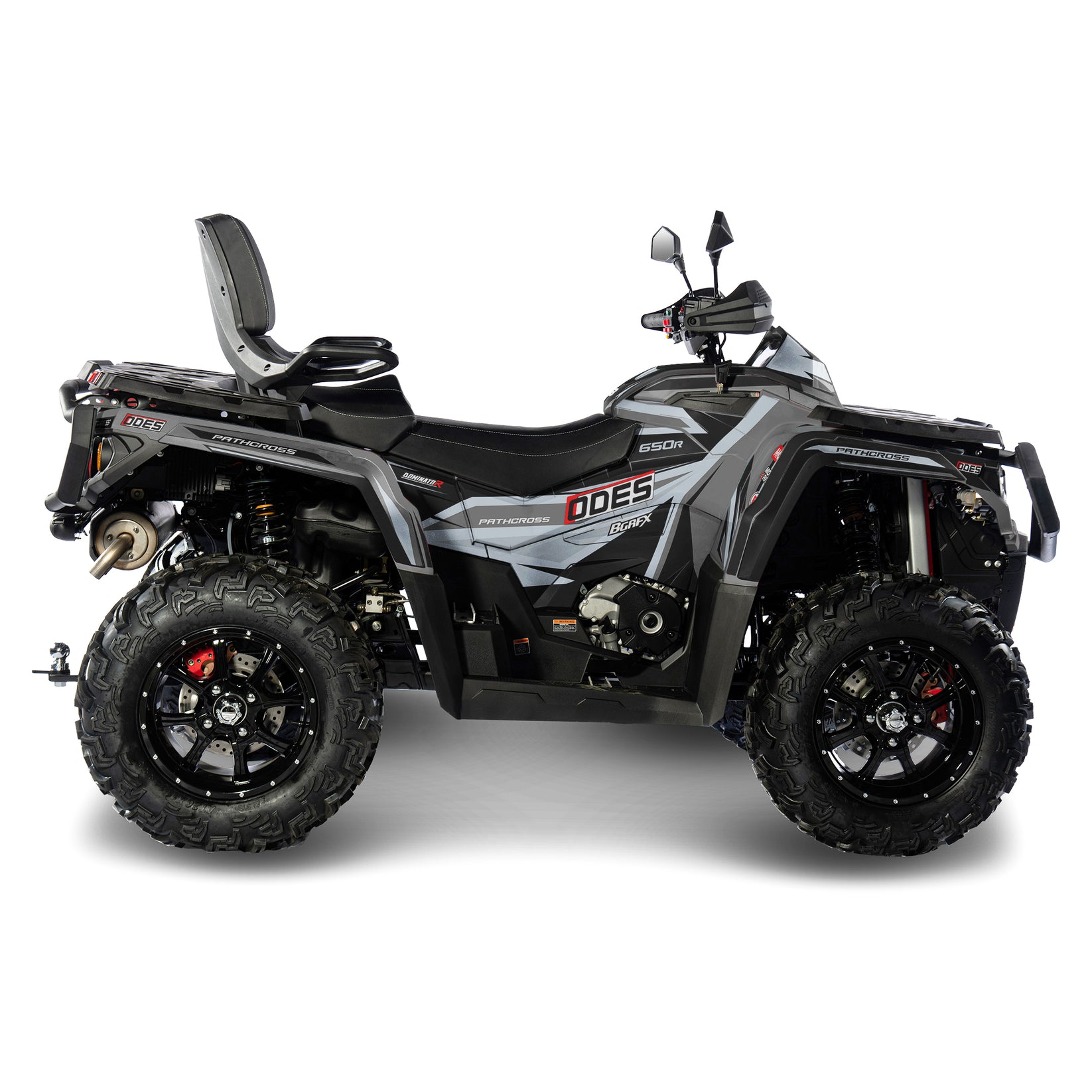 AODES ODES PATHCROSS 650 800 1000 FULL GRAPHICS KIT ''SHARPED GREY'' D ...
