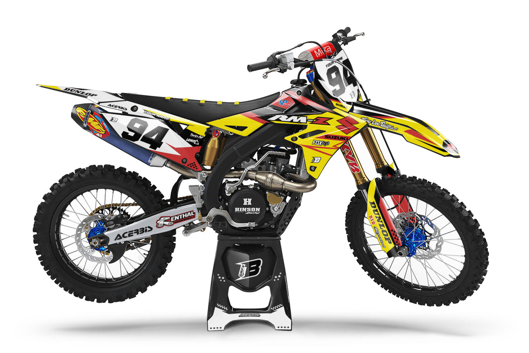 Custom Graphics for Suzuki Motocross – bling graphix