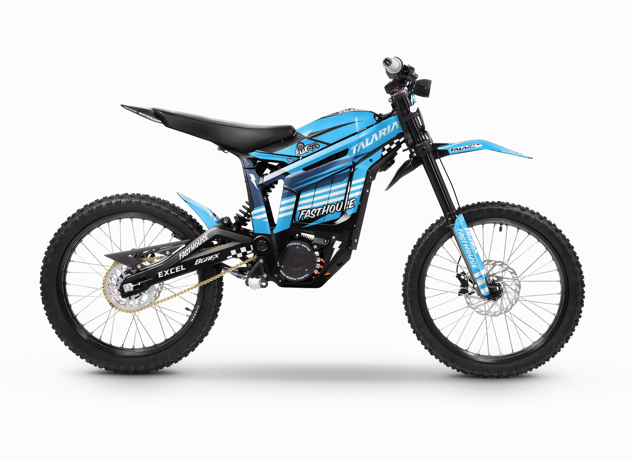 TALARIA STING FULL GRAPHICS KIT ''FINISH BLUE'' DESIGN – bling graphix