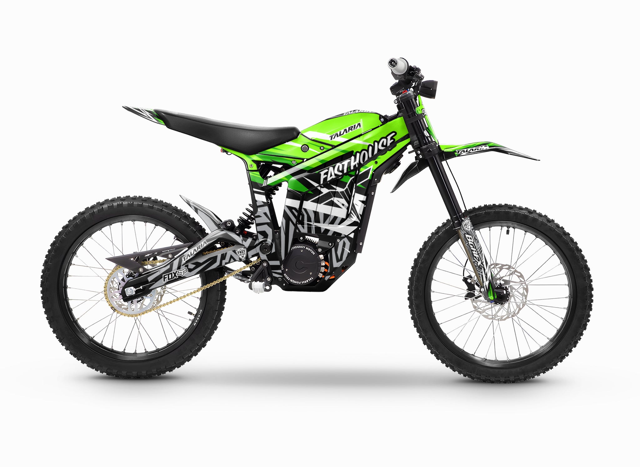 TALARIA STING FULL GRAPHICS KIT ''PULSED GREEN'' DESIGN – bling graphix