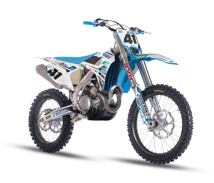 TM RACING FULL GRAPHICS KIT ''BASIC WHITE'' DESIGN – bling graphix