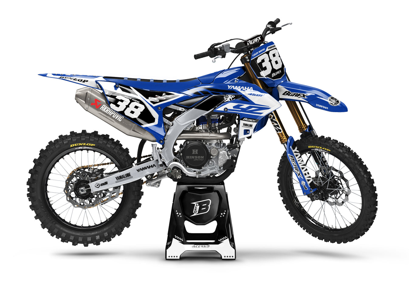 YAMAHA GRAPHICS KIT ''ACID'' DESIGN – bling graphix