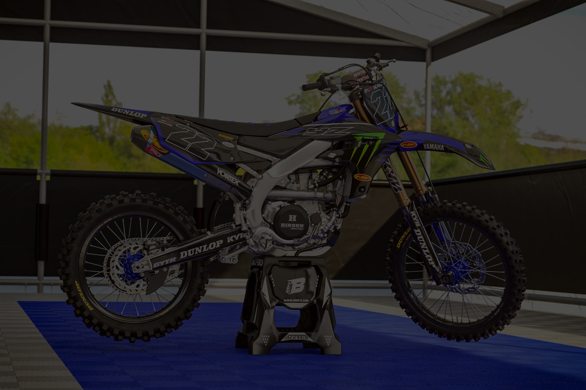Full Custom MX Graphics – bling graphix
