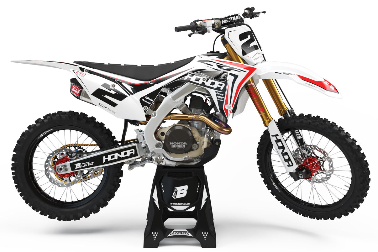 HONDA GRAPHICS KIT ''Lightning W&B'' DESIGN – bling graphix