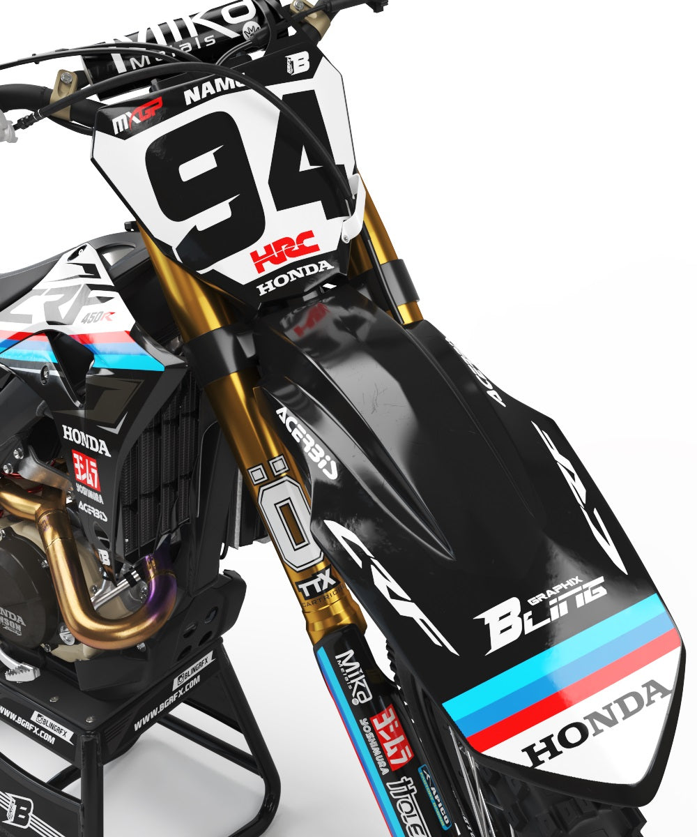 HONDA GRAPHICS KIT CHROME ''RAZOR'' DESIGN – bling graphix