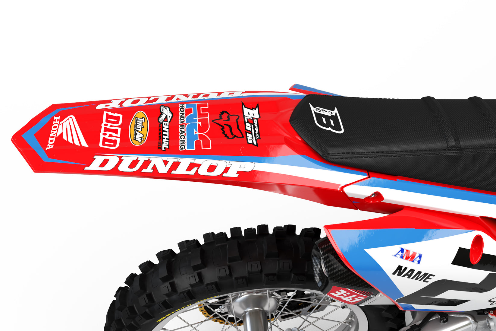 HONDA GRAPHICS KIT ''HRC BASIC'' DESIGN – bling graphix