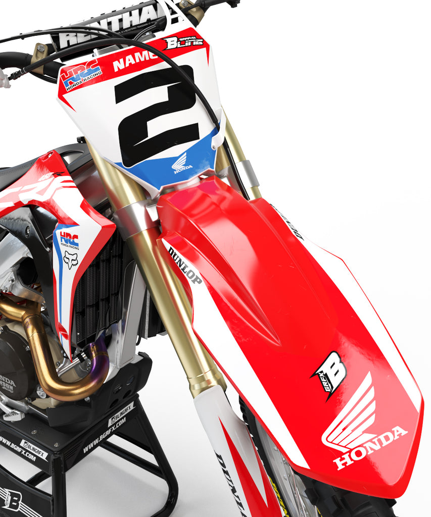 HONDA GRAPHICS KIT ''HRC BASIC'' DESIGN – bling graphix