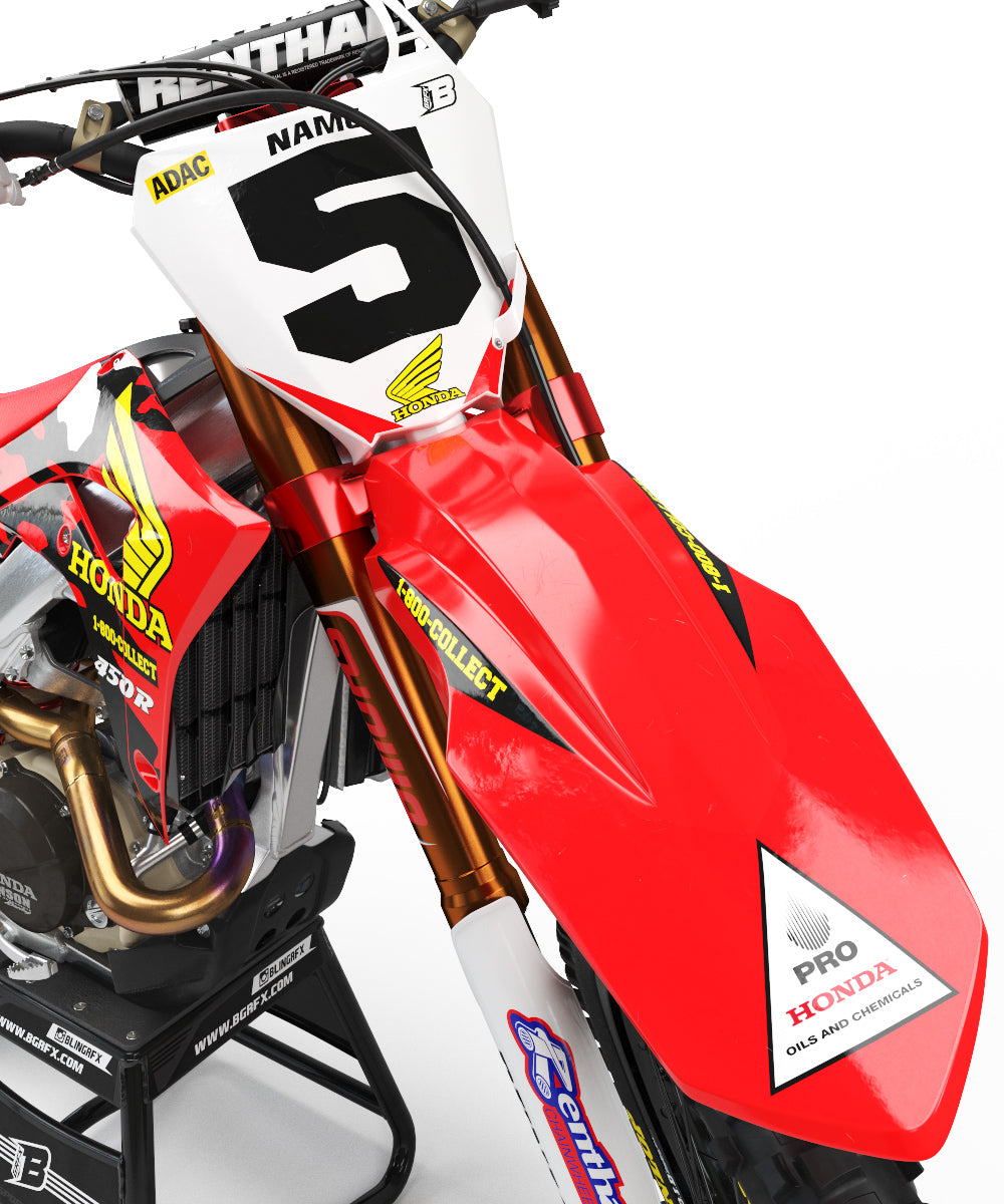 HONDA GRAPHICS KIT ''McGRATH STYLE'' DESIGN – bling graphix