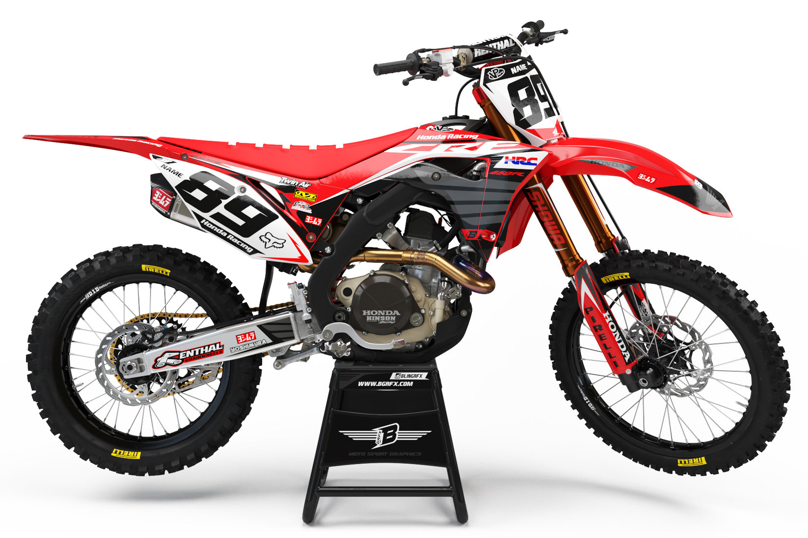 HONDA GRAPHICS KIT ''TheOne'' DESIGN – bling graphix