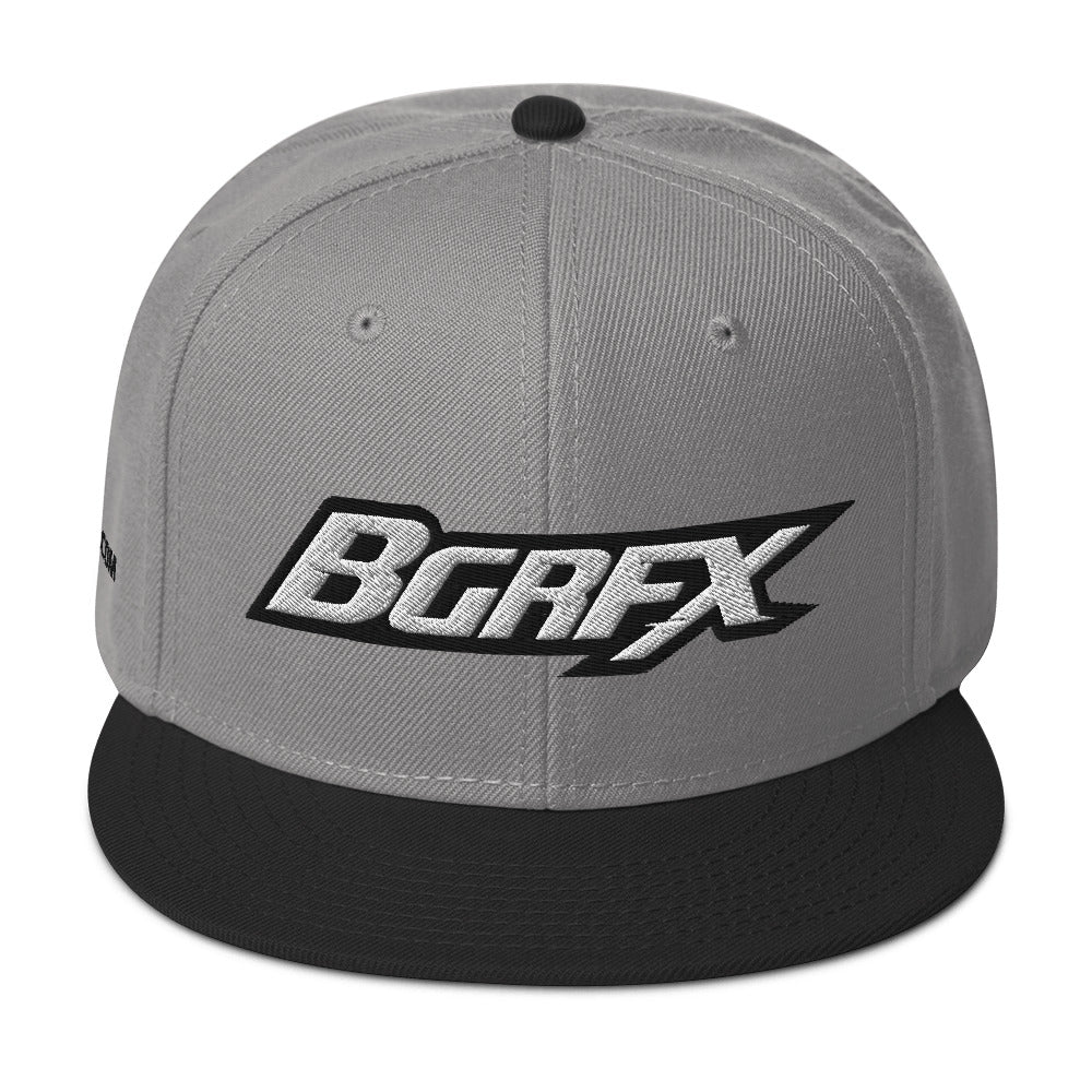 BGRFX Snapback Hat Grey&Black – bling graphix