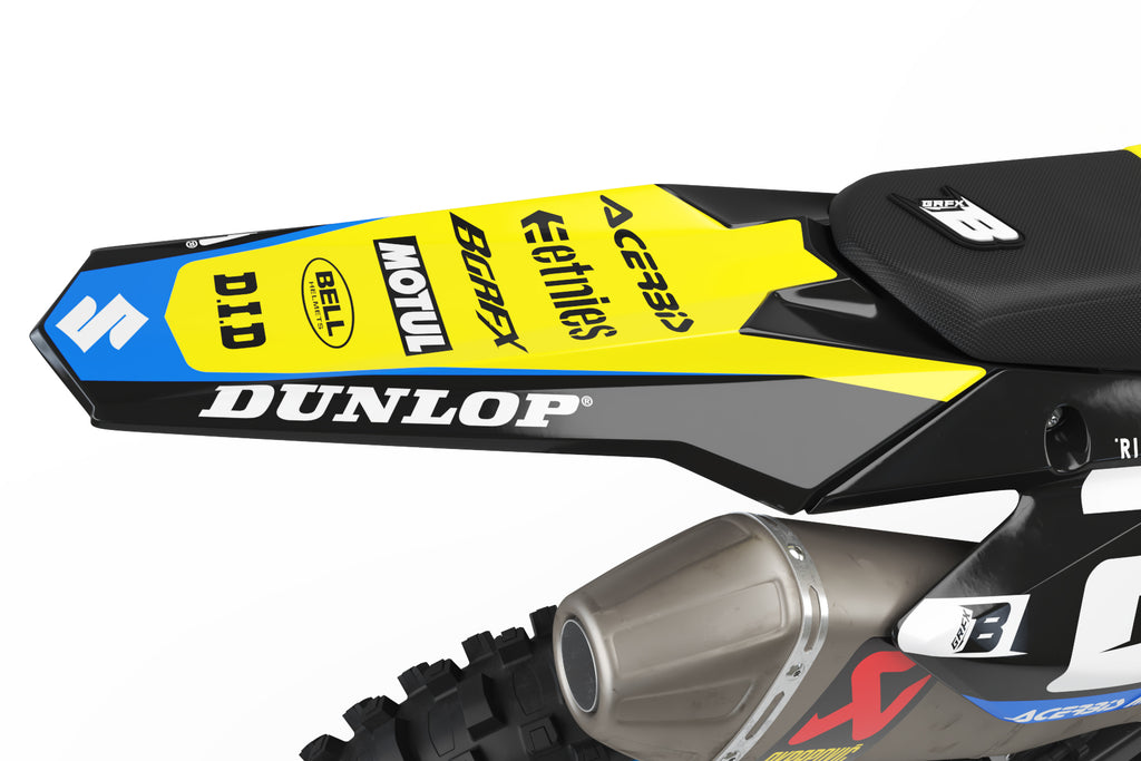 SUZUKI GRAPHICS KIT ''SHADES BLUE'' DESIGN – bling graphix