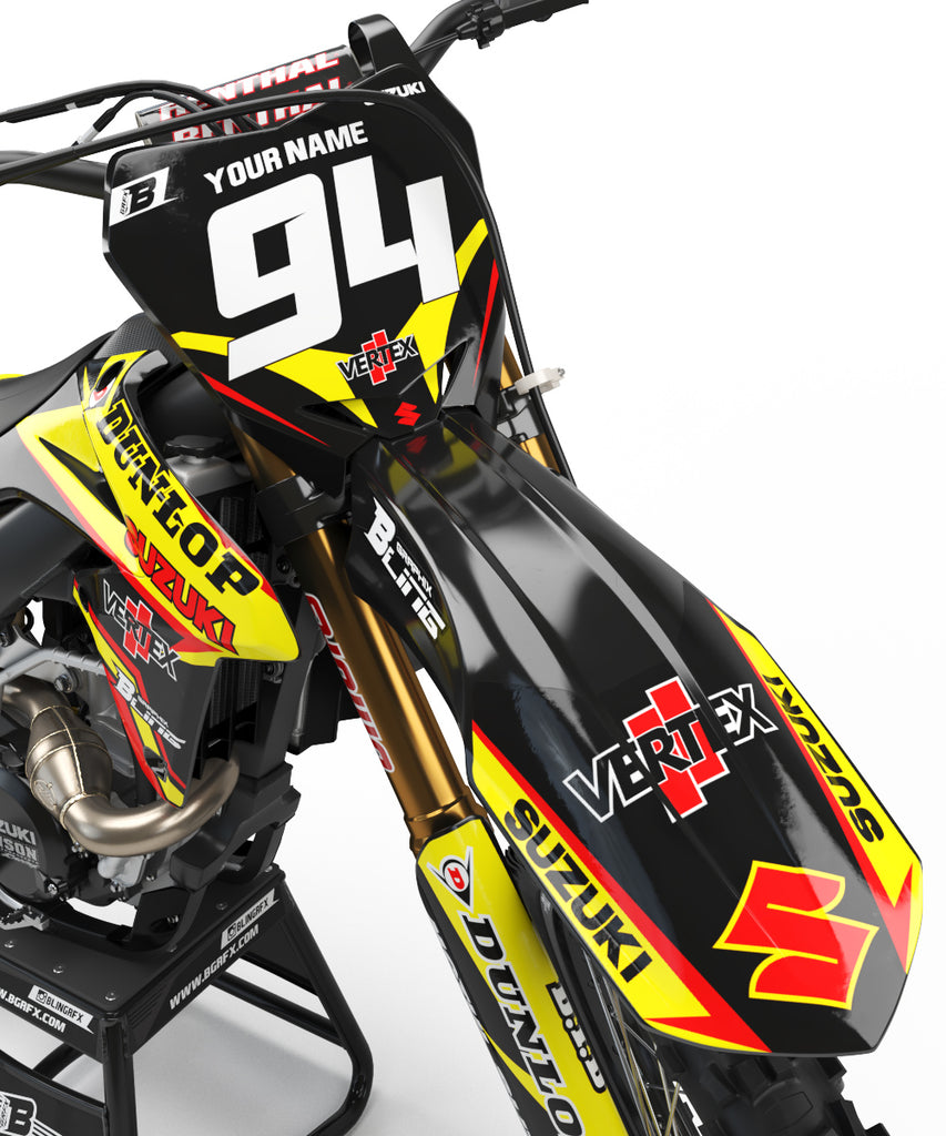 SUZUKI GRAPHICS KIT ''NEUTRAL'' DESIGN – bling graphix