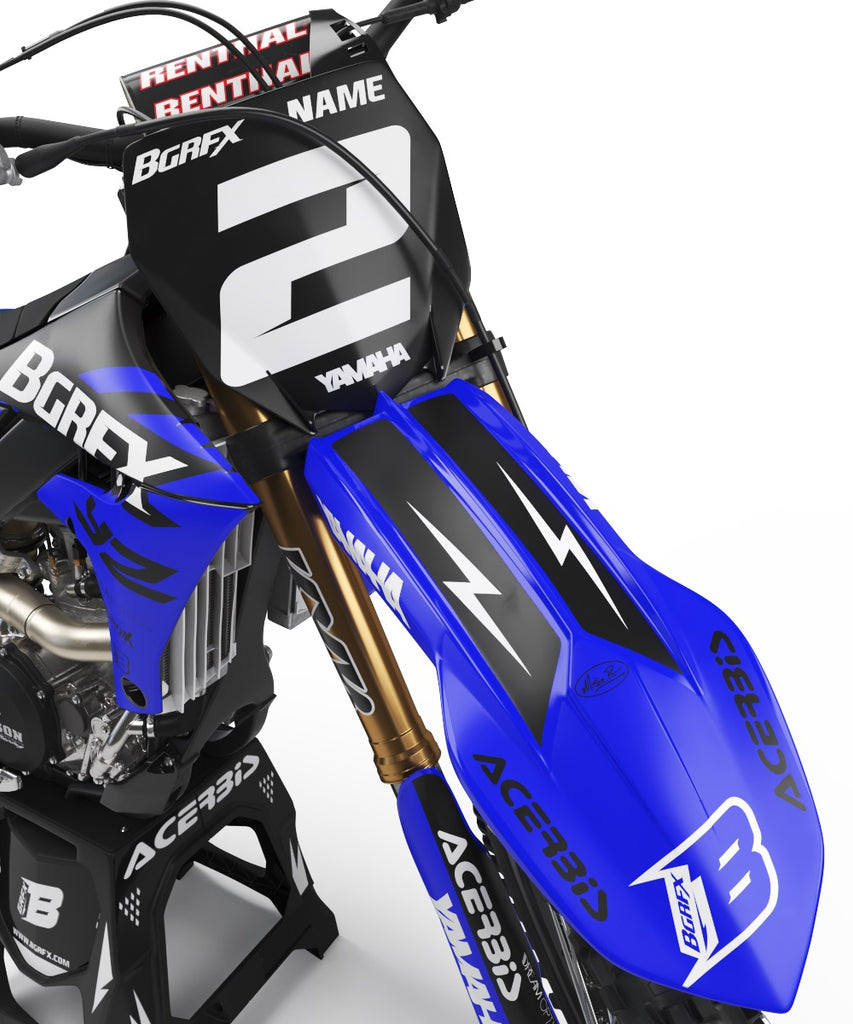 YAMAHA MATT GRAPHICS KIT ''BASED'' DESIGN – bling graphix