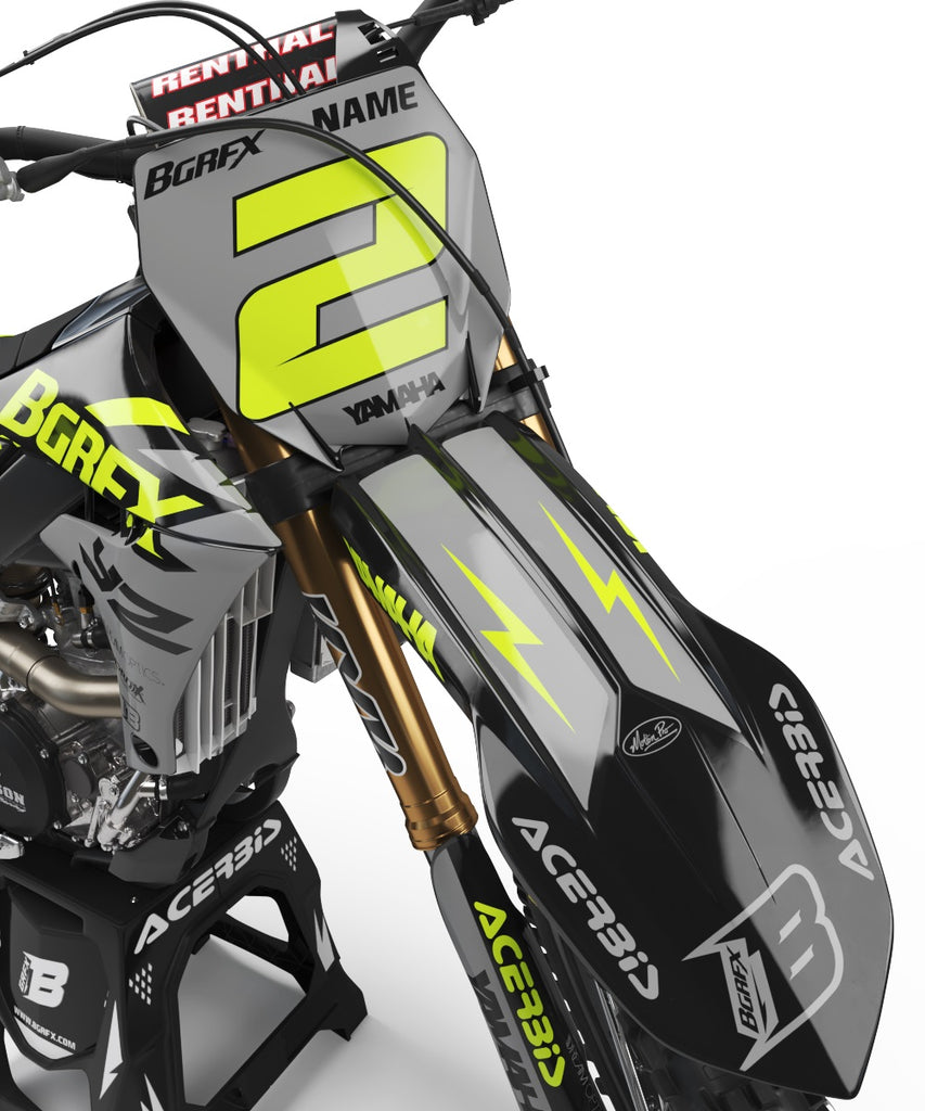 YAMAHA GRAPHICS KIT FLUO ''BASED FLUO'' DESIGN – bling graphix