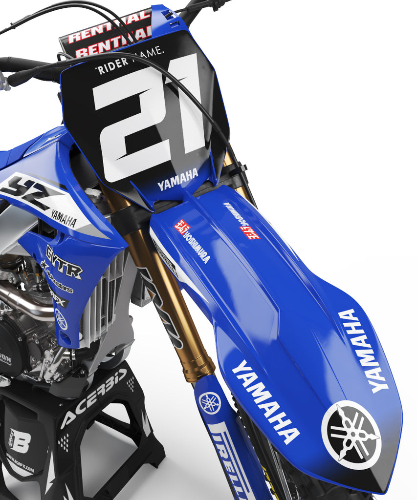 YAMAHA GRAPHICS KIT ''CRAFTED BLUE'' DESIGN – bling graphix