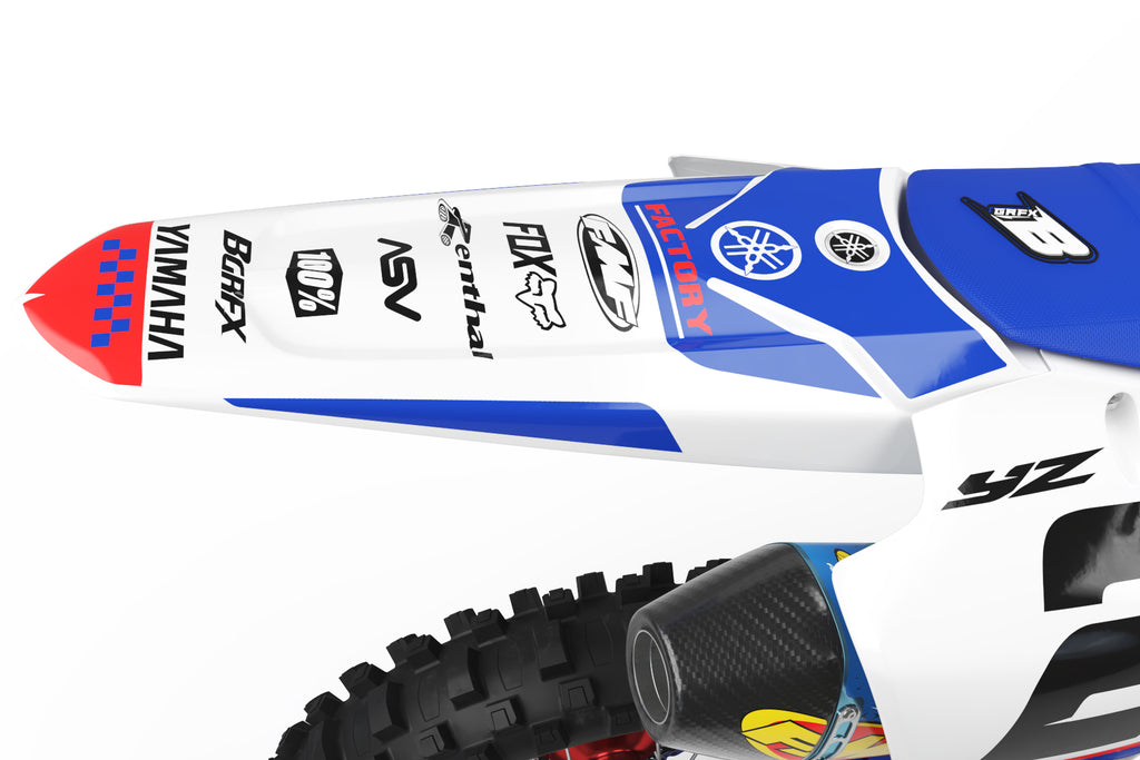 YAMAHA GRAPHICS KIT ''GENERAL RED'' DESIGN – bling graphix