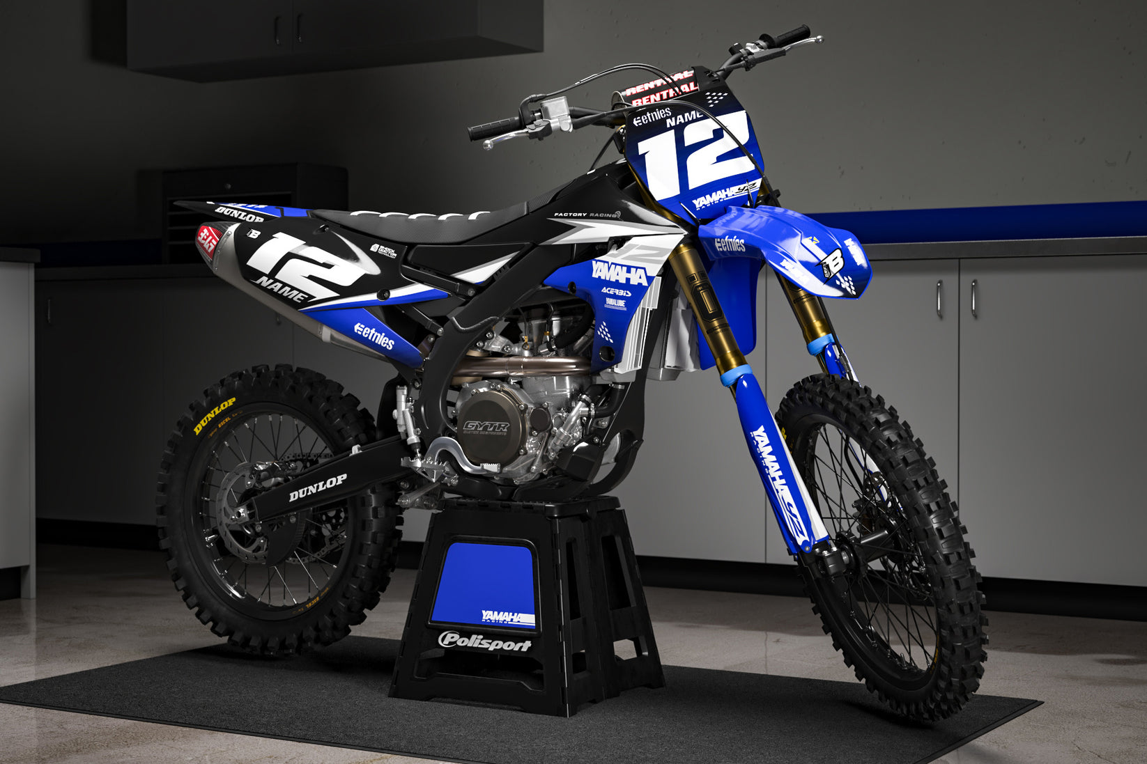 YAMAHA GRAPHICS KIT ''ATTACK'' DESIGN – bling graphix