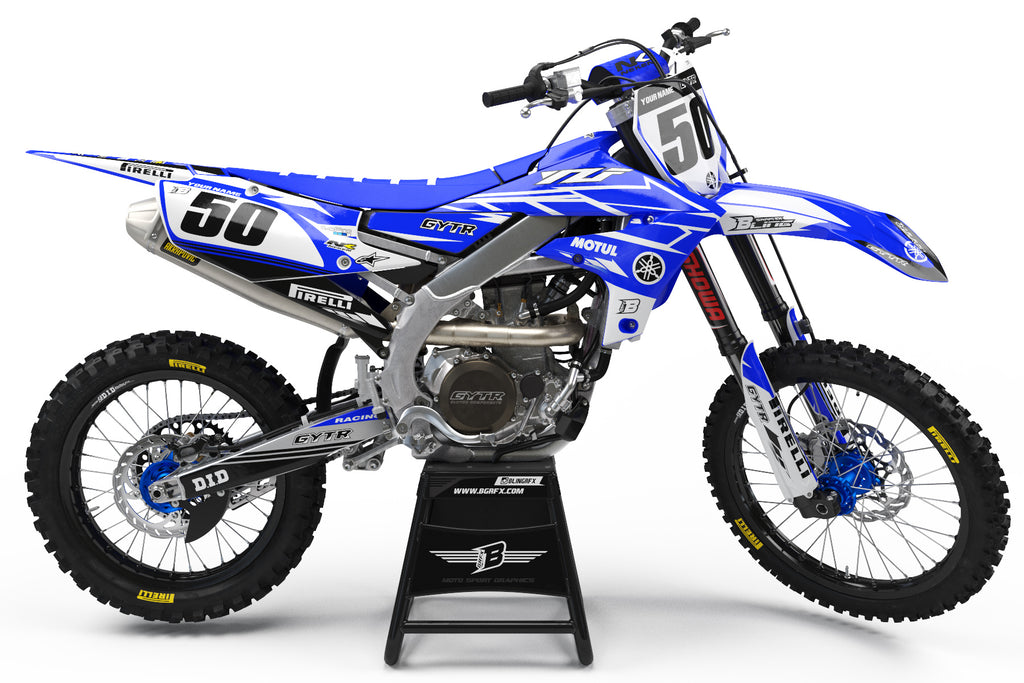 YAMAHA NUMBER PLATES KIT ''Rclassic'' DESIGN – bling graphix